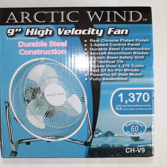 Arctic Wind | Other | Arctic Wind 9 High Velocity Fan 3 Speed | Poshmark